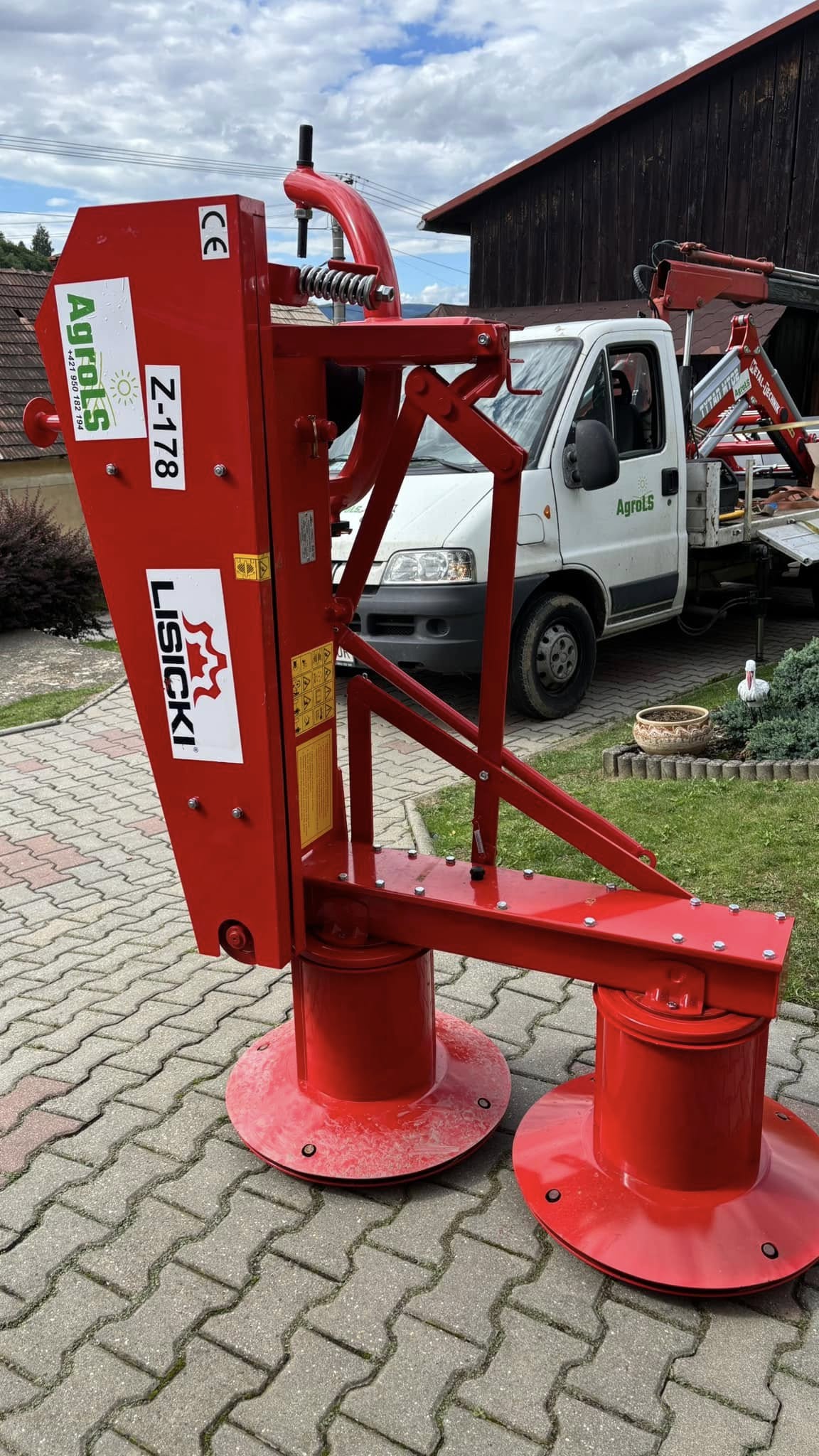 Bubnová kosačka za traktor - agrols